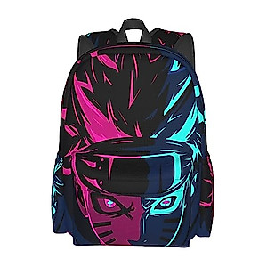 Abrazar Kids School Bag Anime Character Print Boys Backpack Laptop Backpack Travel Backpacks 03