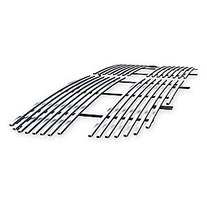 APS Compatible with Dodge Ram 2002-2005 Main Upper Stainless Steel Chrome Horizontal Billet Grille Grill Insert D85374A