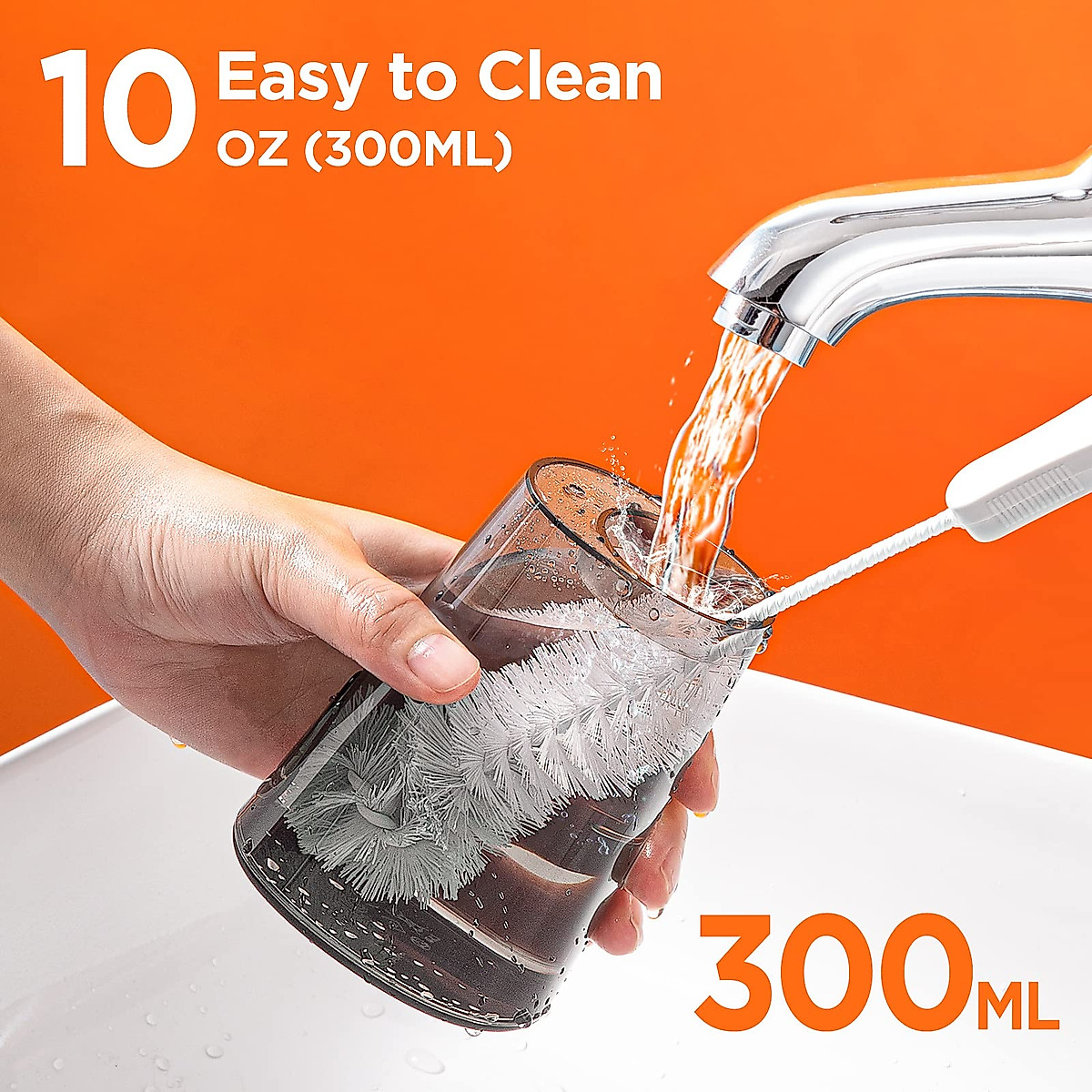 Bitvae Toothbrush and Water Flosser Combo, 3 Modes and 6 Jet Tips Water Flosser for Adult, 3 Optional Modes and 4 Brush Heads Kids Electric Toothbrushes with Bluetooth App, Bule&Black Set