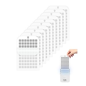 10 Pack Flying Insect Trap Refill Compatible with Mosalogic UVA Fly Insect Trap, Replacement Sticky Glue Cards for Kiwinurse UVLA1001 Plug-in Mosquito Killer Indoor
