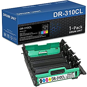 NUCALA Compatible DR310CL DR-310CL (1-Pack Color) Drum Unit Replacement for Brother HL-4150CDN HL-4570CDWT HL-4140CW HL-4570CDW MFC-9640CDN MFC-9970CDW MFC-9560CDW MFC-9650CDW Printer Drum