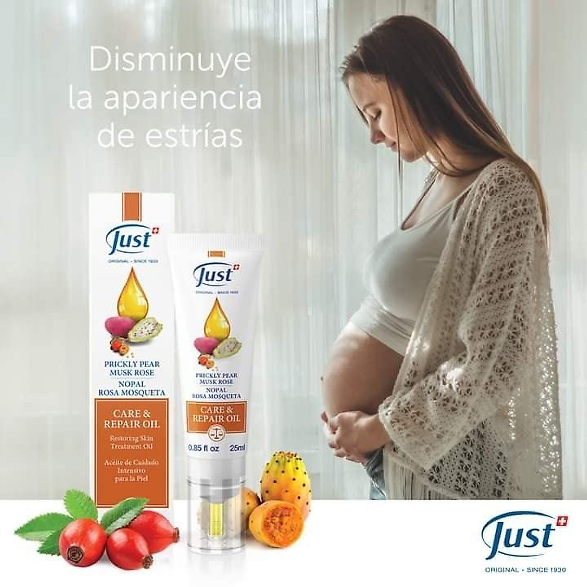 Original Swiss JUST Care & Repair Oil 40 ml (Made in Switzerland)