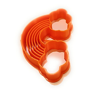 T3D Cookie Cutters Rainbow Cookie Cutter, Suitable for Cakes Biscuit and Fondant Cookie Mold for Homemade Treats, 3.40'' x 2.09'' x 0.55''