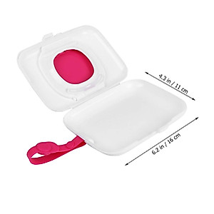 ARTIBETTER Baby Wipes Dispenser Travel Wipes Case Baby Wipes Holder Reusable Wipe Pouch Portable Tissue Case