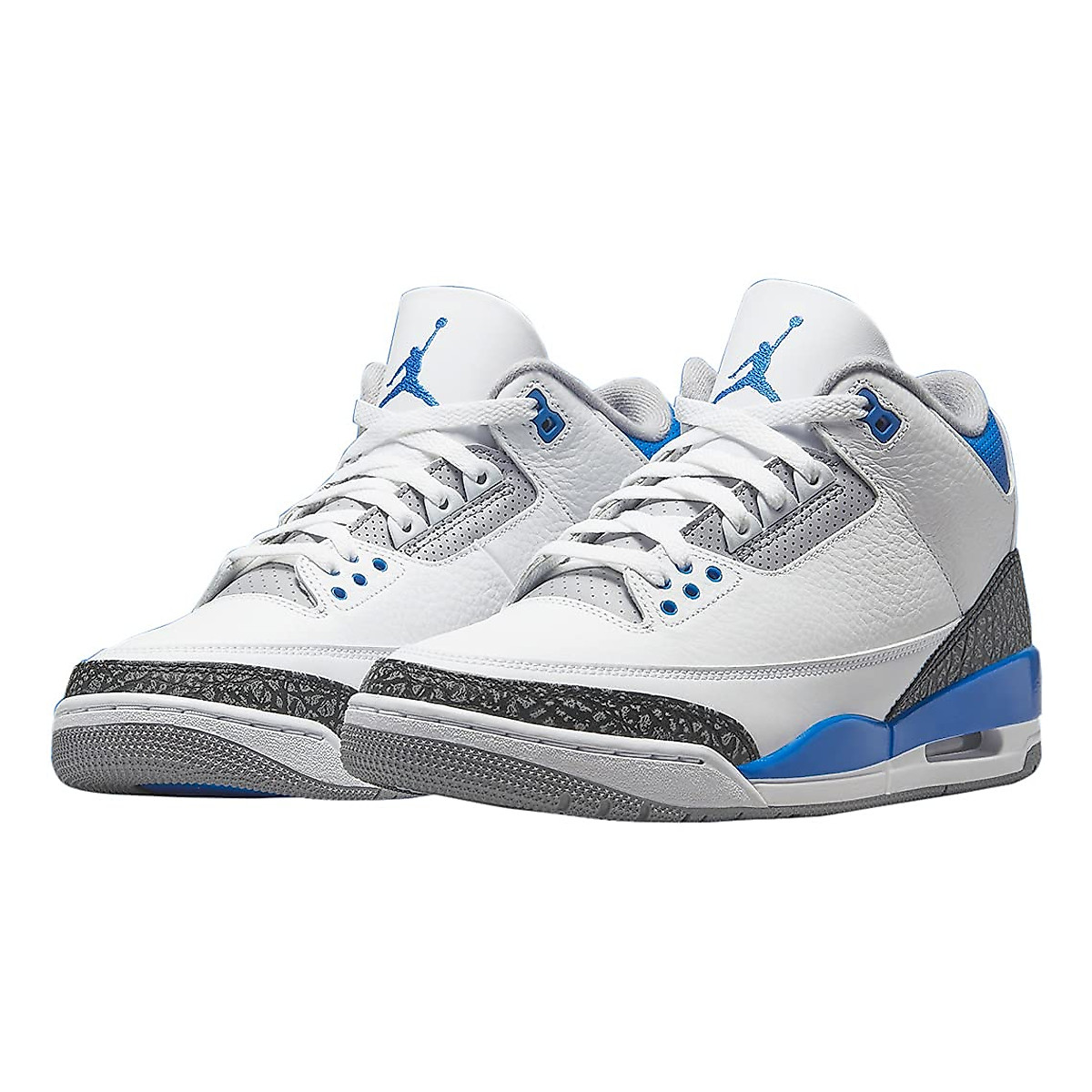Jordan Mens Air 3 Retro CT8532 145 Racer Blue - Size 10.5