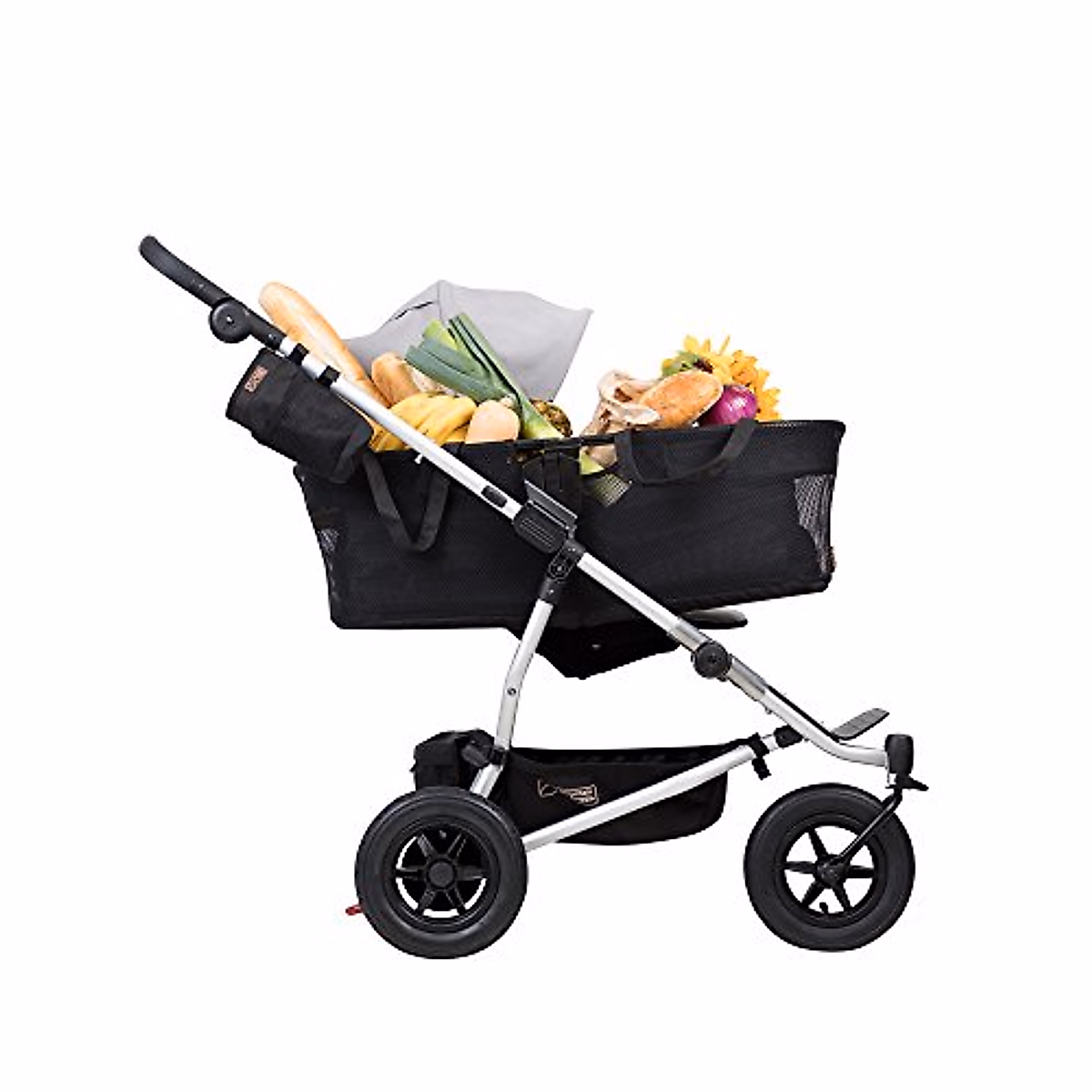 Mountain Buggy Duet V3 Buggy, Silver
