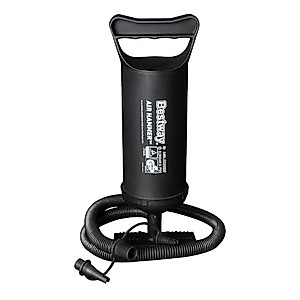 Bestway Air Hammer Inflation Air Pump for Airbeds, Paddle Boards, Kayaks and Other Inflatables, Black, 12 inch