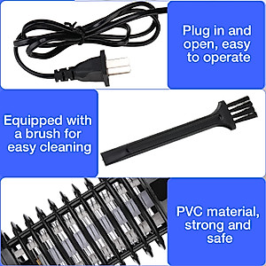 6 Pcs Mosquito Killer Electric Mosquito Zappers Electric 220V Insect Fly Trap Fly Zapper Mosquito Killer for Patio Bug Zapper Insect Trap Insect Killer Fly Trap for Home Garden Patio Backyard