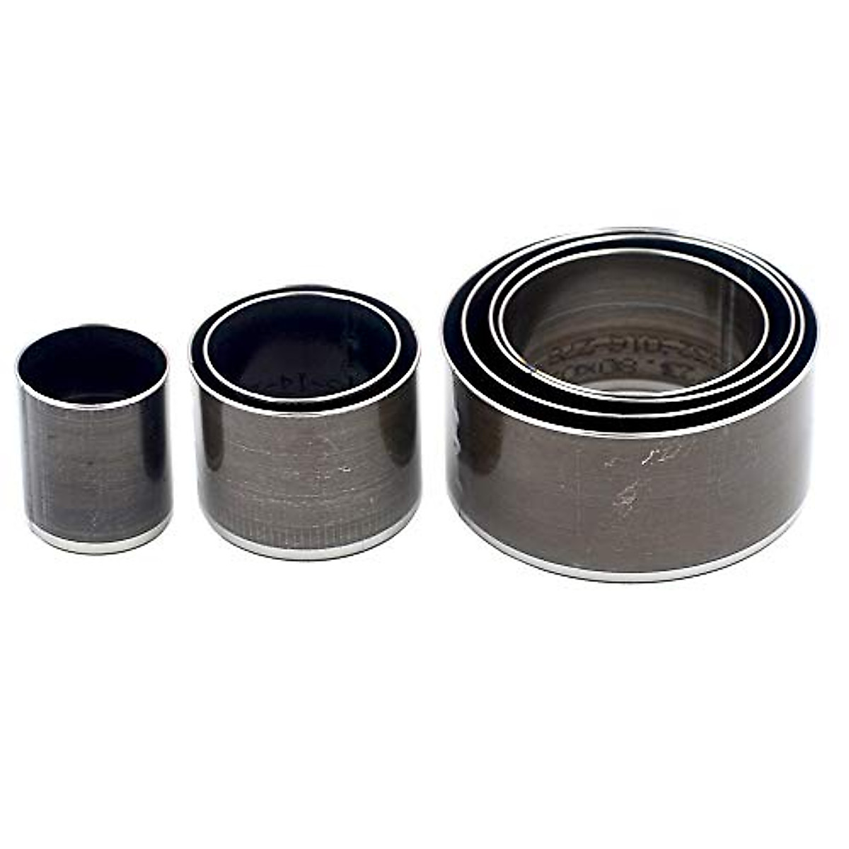 DGOL 7 Sizes Big Size 20mm - 50mm Round Hole Punch Leather Rubber Fiber Silicone Hollow Cutter Die Punching Tool kit