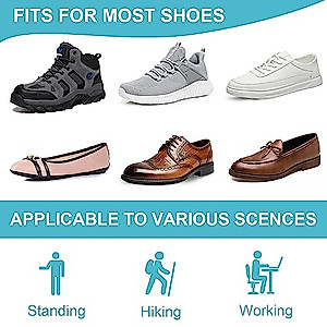 BIGGCOOL Gel Heel Cups, Heel Cushions for Heel Pain, Heel Support Pads for Bone Spur, Achilles Tendonitis, Sever's Disease, Shoe Heel Inserts for Women/Men (Small)