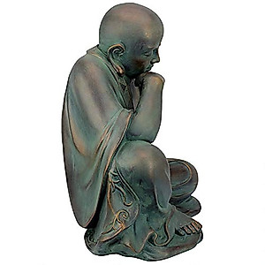 Design Toscano Kaiyuan Temple Pondering Buddha Statue