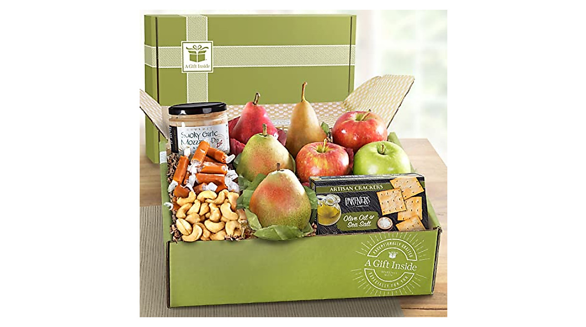 Fruit and Gourmet Deluxe Gift Box - Premium Orchard-Fresh Fruits