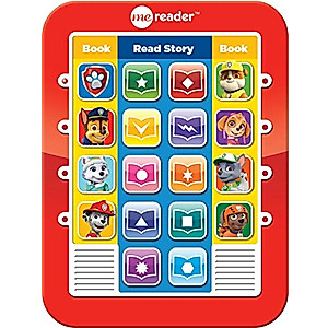 Nickelodeon Paw Patrol Chase, Skye, Marshall, and More! - Me Reader Electronic Reader and 8 Sound Book Library - PI Kids