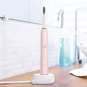 Electric Toothbrush Replacement Charger for Braun Oral-B Electric Toothbrush, Inductive Charging Base Portable Oral-B Waterproof Power Cord Environmental ABS, Model 3757 by LAP POW (White)