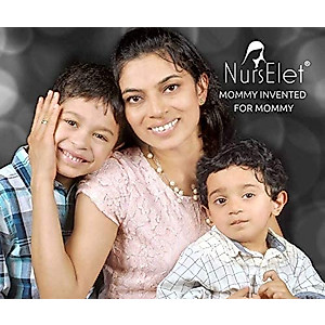 NursElet Nursing Bracelet, Hands-Free Shirt Holder Becomes Your Reminder Bracelet, Multifunctional, Pumping Mom Essential, Breastfeeding Helper, Must Have Baby Product
