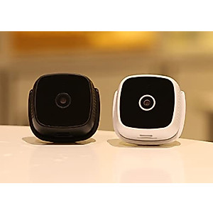 Aqua Jazz [AquaJazzView10] 1080P WiFi Camera Indoor, Pet Cam, Aquarium, Reef, Coral, Fish Monitor Cam, Mobile App, Wireless IP Camera, Hidden Camera, Spy Camera, white