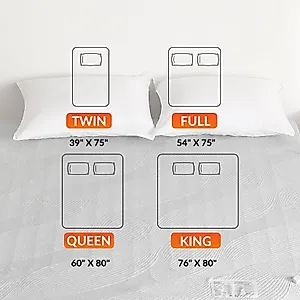 STARBEDIA Heated Mattress Pad Full Size, Soft Breathable Electric Mattress Pad with 10 Heat Settings & 10 Hours Auto Shut-Off, Deep Pocket Electric Heating Bed Warmer with Overheat Protection