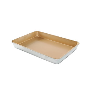 Nordic Ware Naturals Aluminum NonStick High-Side Sheet Cake Pan