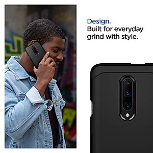 Spigen Tough Armor Designed for OnePlus 7 Pro Case (2019) - Black