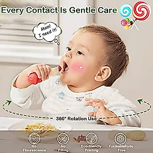 8-Pack 360° Rotate Organic Cotton Baby Bibs, Newborn Muslin Bibs For Teething And Drooling,Unisex Baby Bibs For Toddler, Adjustable With Snaps, Super Soft & Absorbent Baby Bibs For Boys And Girls.