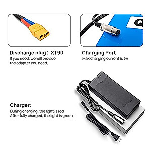 QWW 48V20AH 2000W Lithinum ion Battery for Electric Bicycle Scooter Tricycle Motorcycle，Electric Bicycle/Scooter/Tricycle/Motorcycle Battery with Charge