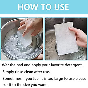 10 PCS 6"x9" 2000 Grit General Purpose Scuff Pads for Scuffing, Scouring, Sanding, Paint Primer Prep Adhesion Scratch - Home Cleaning, Surface Polishing, Metal Deburring，Auto Body Repair