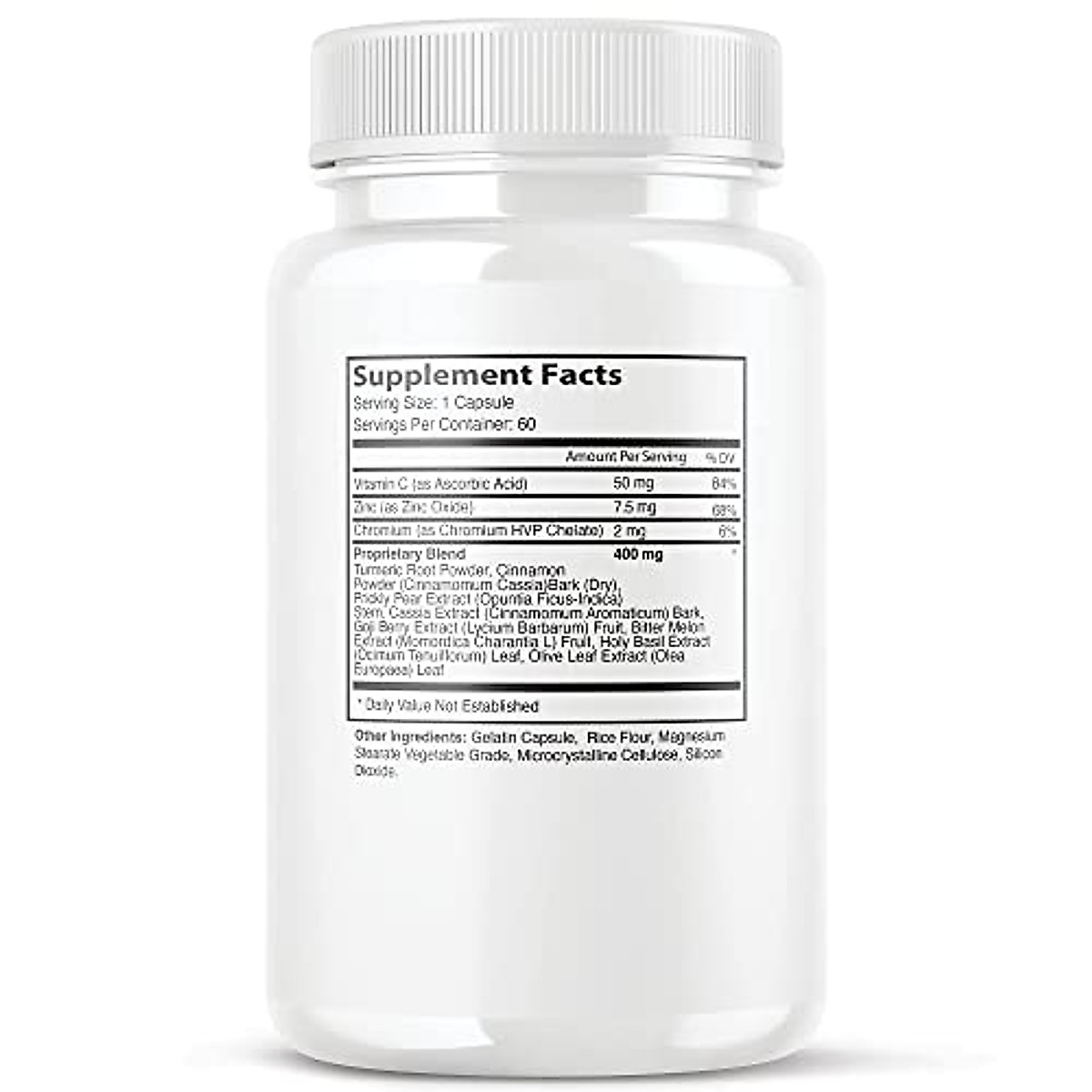 IDEAL PERFORMANCE (5 Pack Glucotrust Gluco Trust Supplement (300 Capsules)