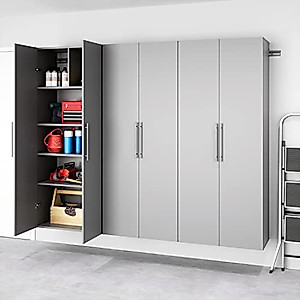 HangUps Large Storage Cabinet, 30", Light Gray