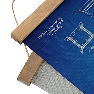 LULUU Baby Nursery Chair Scroll Magnetic Poster Premium Wall Fabric Picture Art Wood Frame Hanging Print Hanger Hanger for Room Decor High-Definition Oil Canvas Kit