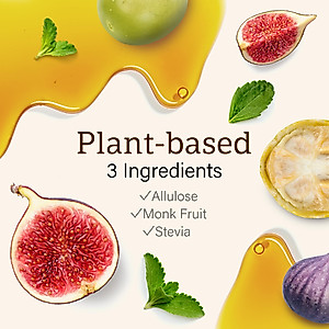 My Normal Keto Allulose 17.1 Fl Oz - Allulose, Monk Fruit and Stevia Blend, Zero Calorie Sweetener, 1:1 Sugar Substitute, Gluten Free, No Erythritol & Glycemic Impact, 0g Net Carbs - Keto, Paleo, Vegan Friendly