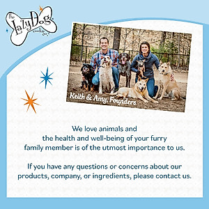 The Lazy Dog Cookie Co. Soft Dog Treats, Operation Drool Overload, Patriotic Dog Cookies for Small, Medium and Large Dogs, Wheat-Free, Baked in The USA, 5 oz. (Pack of 1)