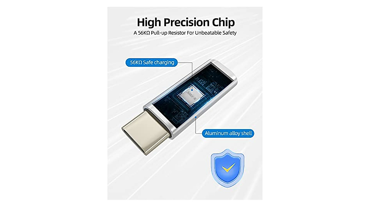 ARKTEK USB-C to Lightning Adapter - Safe Charging 2-Pack