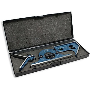Oshlun MTM-CSHQ 12-Inch Professional Combination Square Set