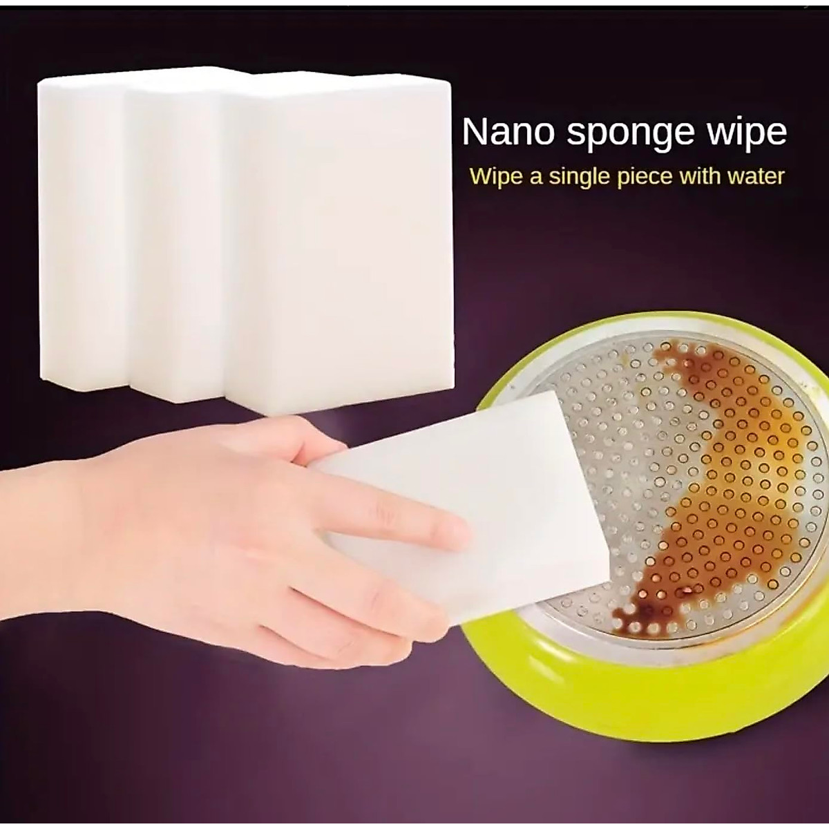 30pcs Magic Sponges Cleaning Eraser, Multi-Functional Household Cleaning Kitchen Dish Sponge for Bathroom, Bathtub, Sink, Floor, Baseboard, Wall Cleaner, Cleaning Supplies