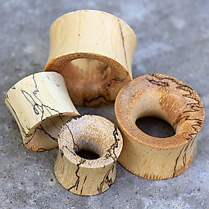 Covet Jewelry Tamarind Wood Flesh Tunnel Plug (7/8")