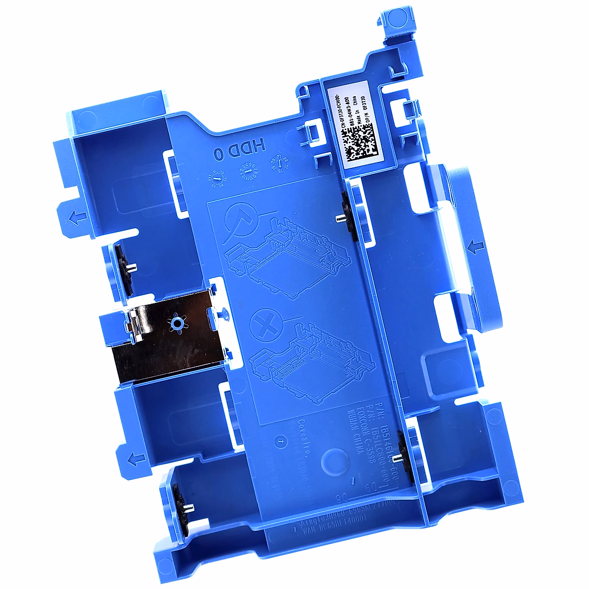 Deal4GO 2.5 inches Hard Drive Tray Caddy HDD Carrier F3TJ0 0F3TJ0 9M3YR for Dell SFF Optiplex 3040 3050 3060 5040 5050 5060 7040 7050 7060 9040 Precision 3420 3430, Blue