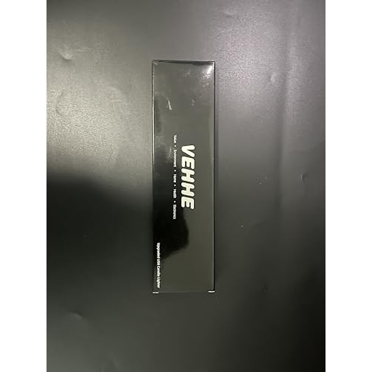 VEHHE Candle Lighter, 2 Pack Rechargeable Electric Lighter with LED Battery Display Safety Switch, Flexible Neck USB Lighter for Candles Camping Grill Gas Stoves Cooking (Black and Blue)