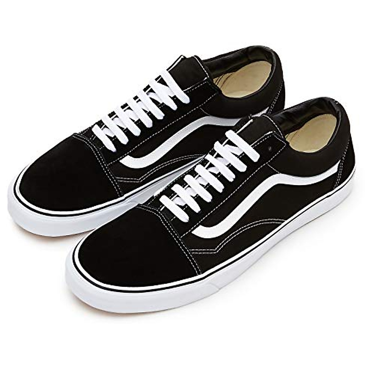 Vans Unisex Old Skool Black/White Skate Shoe 10 Men US / 11.5 Women US