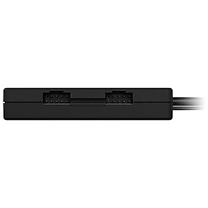 Corsair Internal 4-Port USB 2.0 Hub - 4X 9-Pin USB 2.0 Ports - Easy Magnetic Installation - Compatible with Most Intel® and AMD® Motherboards - Black