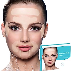 Face and Forehead Wrinkle Patches 256pcs, Anti Wrinkle Face Patches, Whole Face Wrinkle Patches to Reduce Fine Wrinkles, Frown and Smile Lines for Women & Men, Overnight Facial Patches Easy Use