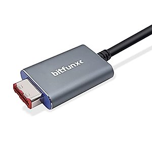 Kacenray Component Cable for Gamecube Running GCVideo Lite Software Component Video 5RCA YPbPr Cable for NGC Nintendo Gamecube with Digital AV Output