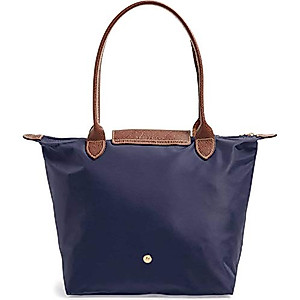 Longchamp 'Medium 'Le Pliage' Tote Shoulder Bag, Navy