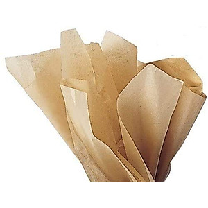 Acid Free Kraft Color Gift Wrapping Tissue Paper 200 Sheets 15" x 20" Premium Quality Gift wrap Tissue Paper Made in USA by A1BakerySupplies
