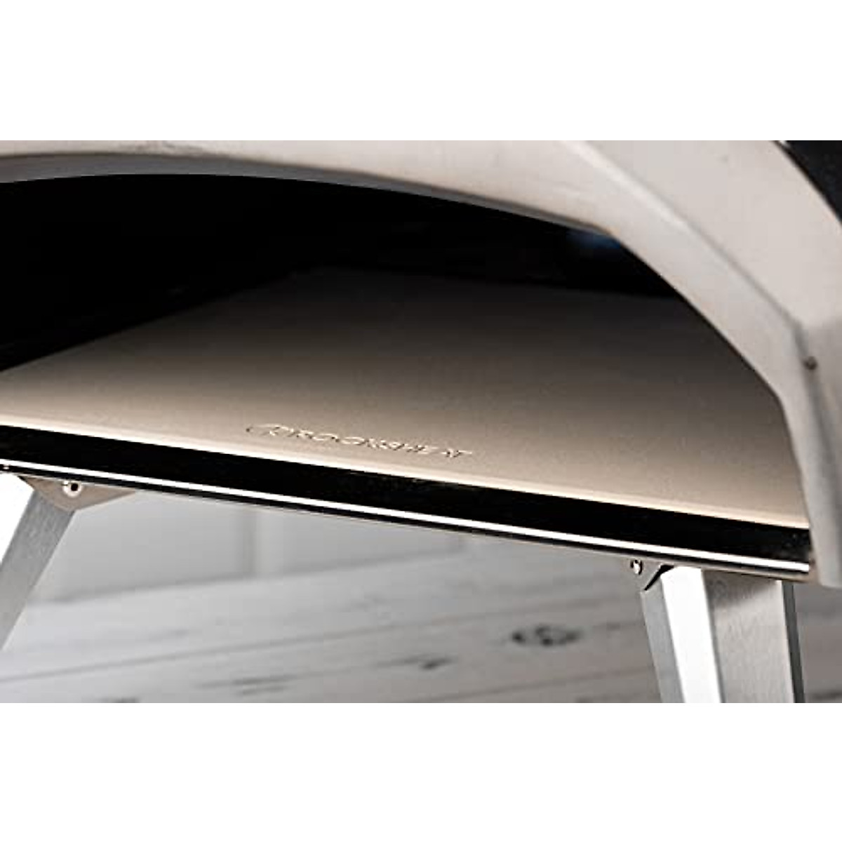 13.2" x 13.2" x 0.4" Square Cordierite Pizza Baking Stone Perfectly Compatible for Ooni Koda & Fyra 12, Uuni Pizza Oven