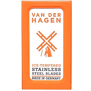 Van Der Hagen Stainless Steel Double Edge Razor Blades, 5 Count (Pack of 3)