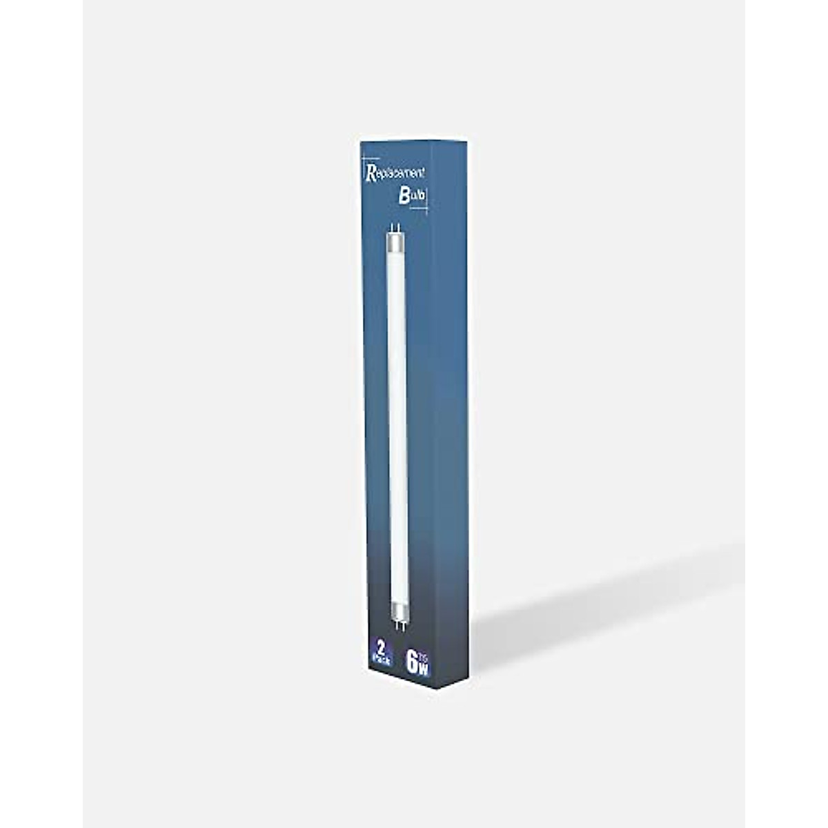 Dichroma 32050 6-Watt Replacement Bulbs for DynaTrap DT2000XL DT2000XLP DT2000XLPSR Mosquito Trap, T5 6W BL UV Light Bulb for Dynatrap 1 Acre Insect Trap (2 Pack)