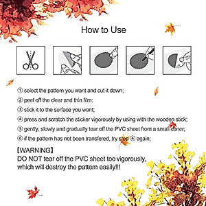 Rub On Transfer Sticker Scrapbook Stickers Flower Stickers Decoration Sticker Planner Stickers Plant Stickers for Scrapbooking Diary Album Journals DIY Arts and Crafts (Forest)