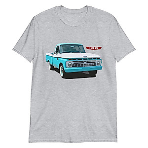 JG Infinite 1966 F100 Truck Short-Sleeve Unisex T-Shirt Sport Grey