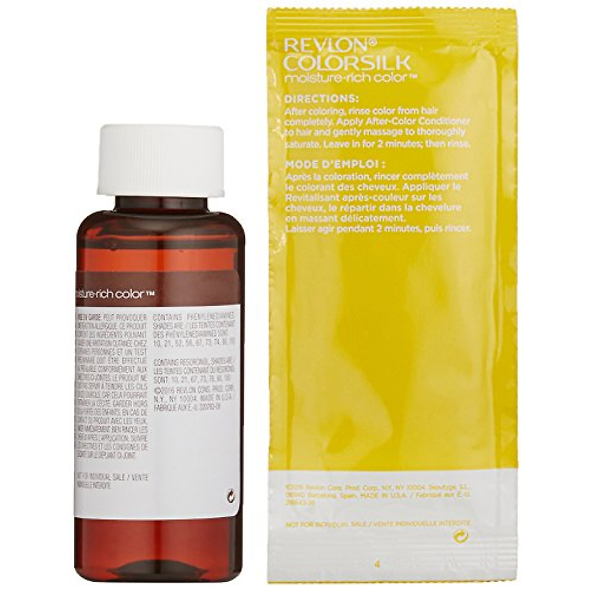 Revlon ColorSilk Moisture Rich Hair Color, 73 Golden Brown