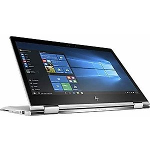 Hp Elitebook X360 1030 G2 Business Laptop, 13.3 in FHD (1920 x 1080) Touchscreen, 7th Gen Intel Core i5-7300U, 8 GB RAM, 128GB M2 SSD, Webcam, Windows 10 Pro (Renewed)
